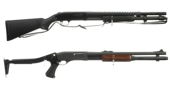 Two Slide Action Shotguns | Guns & Military Artifacts Shotguns | Online ...