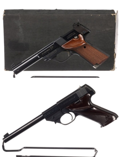 Two High Standard Semi-Automatic Pistols | Guns & Military Artifacts ...