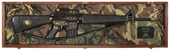 Bushmaster M-16 Vietnam War Commemorative Rifle with Case | Guns ...