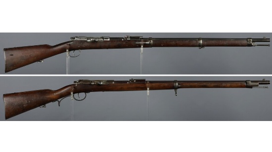 Two European Bolt Action Rifles | Guns & Military Artifacts Rifles ...
