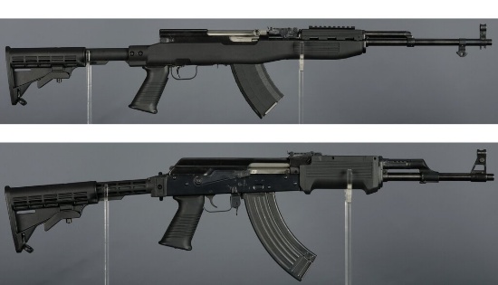 Two Chinese Semi-Automatic Rifles with Accessories | Guns & Military ...