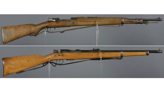 Two Spanish Bolt Action Rifles | Guns & Military Artifacts Rifles ...