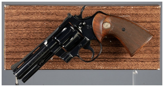 Colt Python Double Action Revolver with Box | Guns & Military Artifacts ...