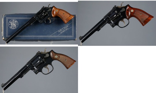 Three Smith & Wesson K-Frame Double Action Revolvers | Guns & Military ...
