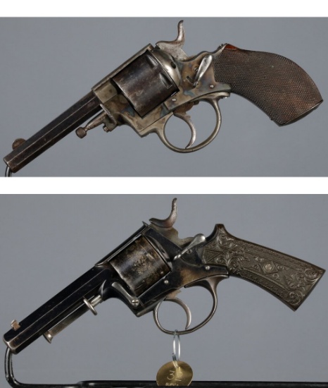Two Unmarked Serial Number 1 European Constabulary Revolvers | Guns ...