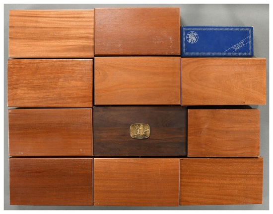 Group of Assorted Smith & Wesson Handgun Boxes and Cases | Guns ...