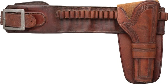 Moran Bros. Montana Tooled "Mexican Loop" Holster Rig | Guns & Military ...