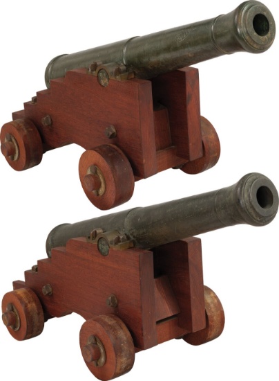 Two French Model 1786 "Pierrier"1-Pounder Swivel Guns | Guns & Military ...