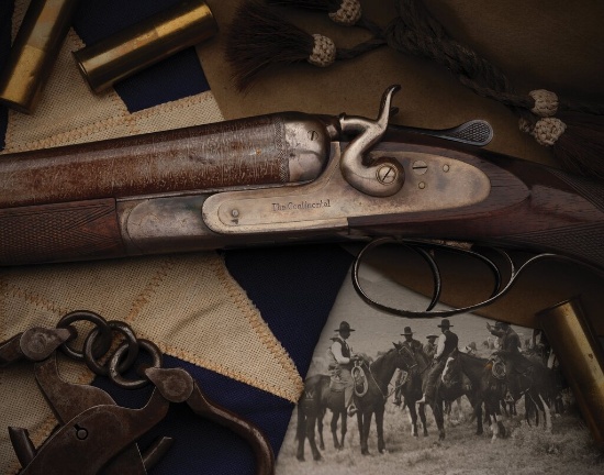 JR Platt Texas Ranger The Continental Double Barrel Shotgun | Guns ...