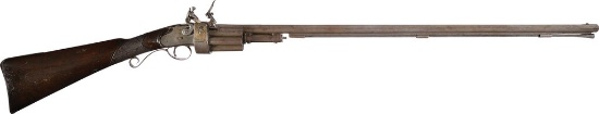 U.S. Navy Trials Artemus Wheeler Flintlock Revolving Rifle | Guns ...