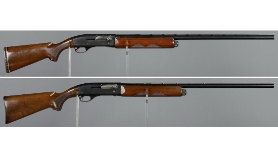 Two Remington Semi-Automatic Shotguns | Guns & Military Artifacts ...