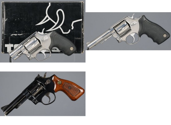 Three Taurus Double Action Revolvers | Guns & Military Artifacts ...