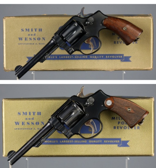 Two Smith & Wesson Model K-200 Double Action Revolvers | Guns ...