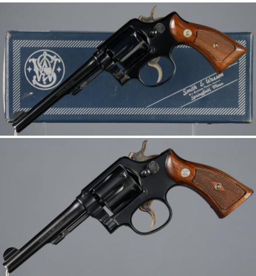 Two Smith & Wesson K-Frame Double Action Revolvers | Guns & Military ...