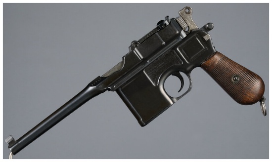 German Mauser C96 Broomhandle Semi-Automatic Pistol | Guns & Military ...