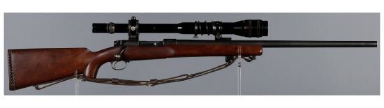 Pre-64 Winchester Model 70 Target Bolt Action Rifle with Scope | Guns ...