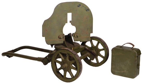 Wheeled Sokolov Mount for a Russian/Soviet Maxim Machine Gun | Guns ...