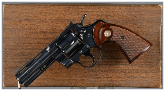 Colt Python Double Action Revolver with Box | Guns & Military Artifacts ...
