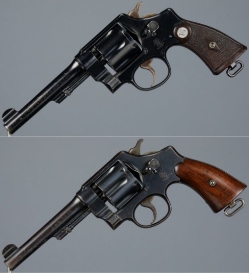 Two Brazilian Contract Smith & Wesson Model 1917 Revolvers | Guns & Military Artifacts Handguns ...