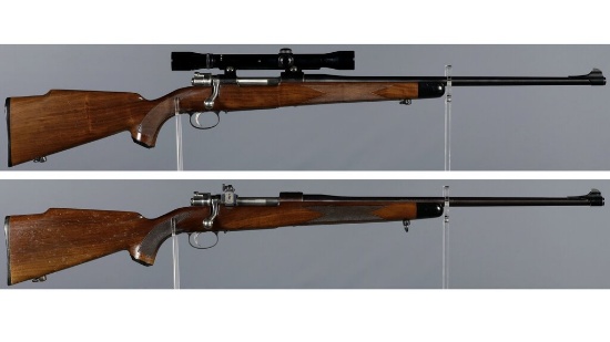 Two Fabrique Nationale/Colt Model 57 Bolt Action Rifles | Guns ...