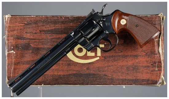 Colt Python Double Action Revolver with Box | Guns & Military Artifacts ...