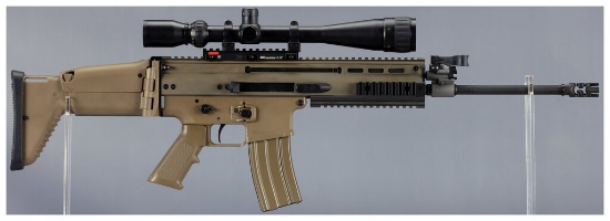 FN USA SCAR 16S Semi-Automatic Rifle with Scope | Guns & Military ...