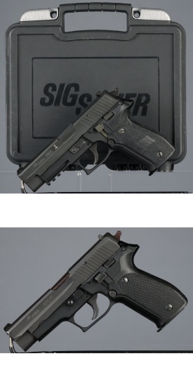 Two Sig Sauer P226 Semi-Automatic Pistols | Guns & Military Artifacts Handguns & Pistols Semi ...