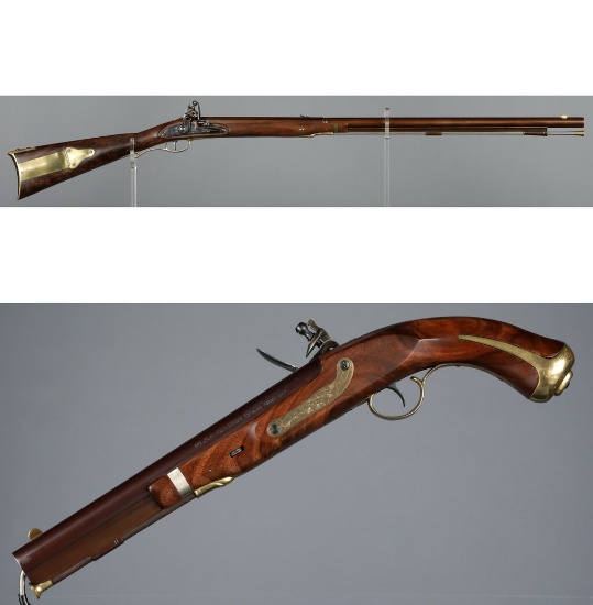Two Contemporary Flintlock Firearms | Guns & Military Artifacts Rifles ...