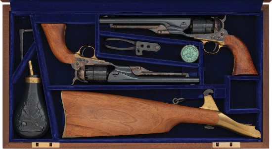 Cased Pair of Colt Model 1860 Army U.S. Cavalry Revolvers | Guns ...