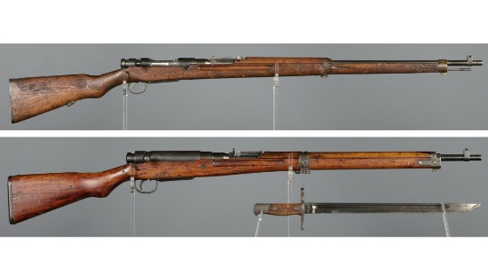 Two Japanese Arisaka Bolt Action Rifles | Guns & Military Artifacts ...
