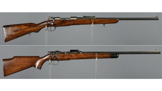 Two Military Bolt Action Sporting Rifles | Guns & Military Artifacts ...
