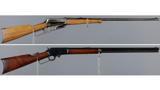 Two American Lever Action Rifles | Guns & Military Artifacts Rifles ...