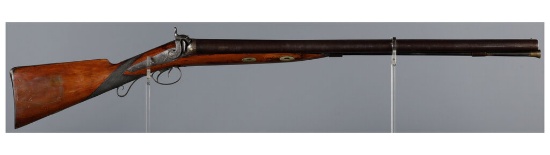 Manton Marked Large Bore Percussion Double Barrel Shotgun | Guns ...