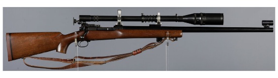 Pre-64 Winchester Model 70 Target Bolt Action Rifle with Scope | Guns ...