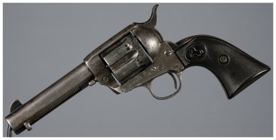 Colt Single Action Army Revolver with Long Fluted Cylinder | Guns ...