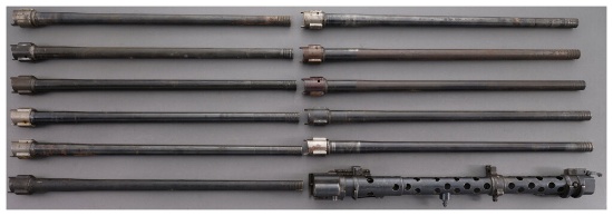 Grouping of European Machine Gun Parts, Including MG34 Barrels | Guns ...