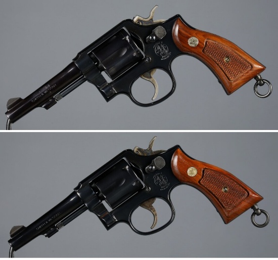 Two Smith & Wesson Model 10 Royal Hong Kong Police Revolvers | Guns & Military Artifacts ...