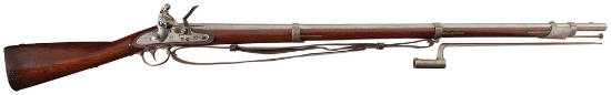 US Springfield Model 1816 Type III Flintlock Musket with Bayonet | Guns ...