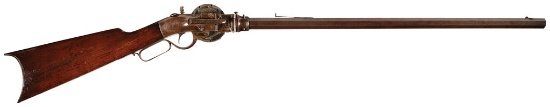 P. W. Porter Revolving Turret Percussion Rifle | Guns & Military ...