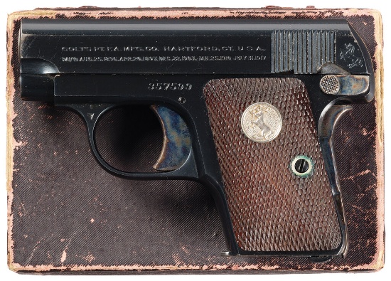 Colt Model 1908 Vest Pocket Pistol with Box | Guns & Military Artifacts ...