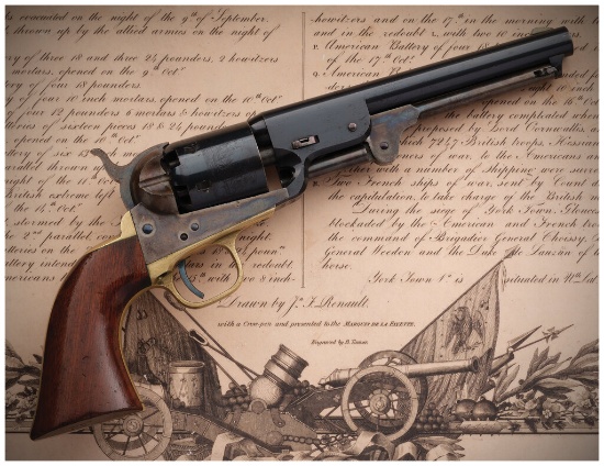 Colt Experimental Prototype Round Barrel 1851 Navy Revolver | Guns ...