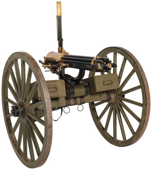 .308 Anderson Guncraft 1897 Gatling Gun with Carriage and Tripod | Guns ...