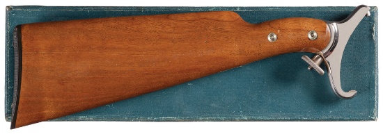 Smith & Wesson New Model No. 3 Revolver Shoulder Stock with Box | Guns ...