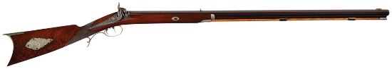 Engraved Gillespie Half-Stock Percussion Rifle | Guns & Military ...