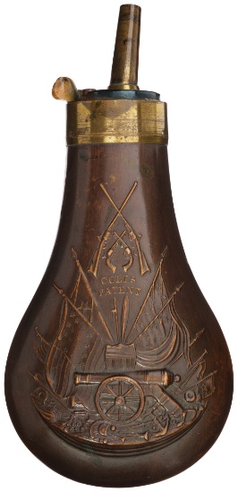 Colt Model 1851 Navy Revolver Powder Flask | Guns & Military Artifacts ...