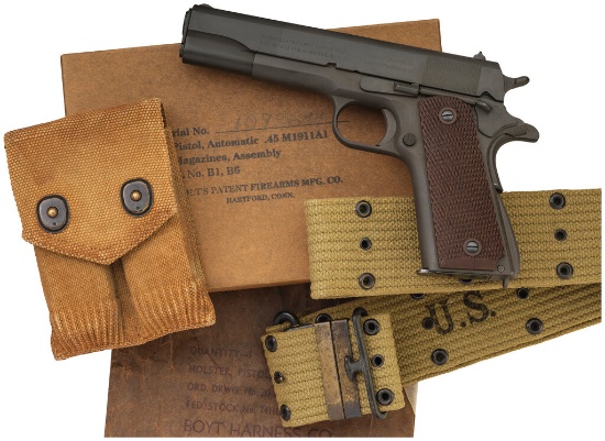 U.S. Colt M1911A1 Pistol with Box and Accessories | Guns & Military ...