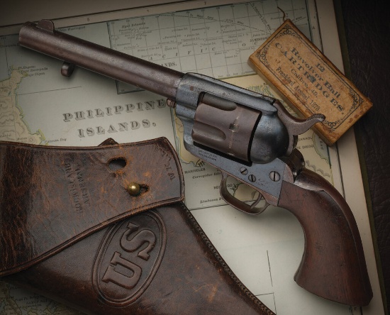 SN 56 Antique Pinched Frame Colt Single Action Army Revolver | Guns ...