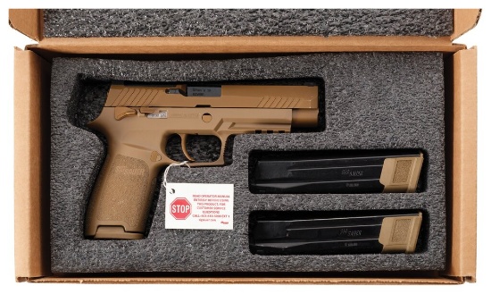 US Army 75th Cavalry Regiment Issued SIG Sauer M17 Pistol & Box | Guns ...