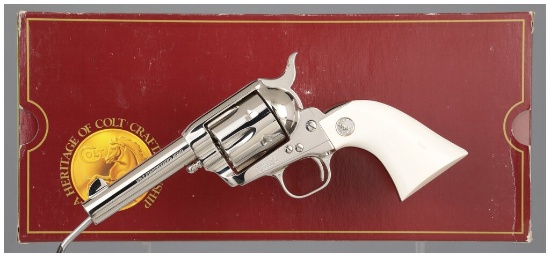 Colt Storekeeper's Single Action Army Revolver with Ivory Grips | Guns ...