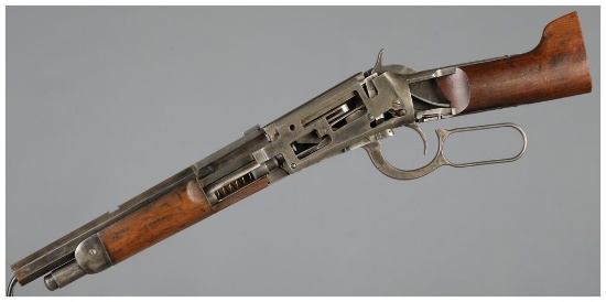 Cutaway of a Winchester Model 1894 Lever Action Rifle | Guns & Military ...